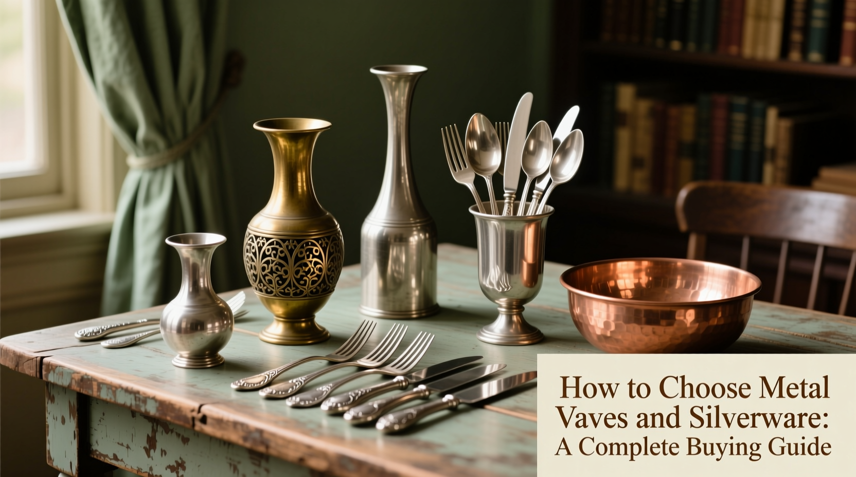 How to Choose Metal Vases and Silverware: A Complete Buying Guide