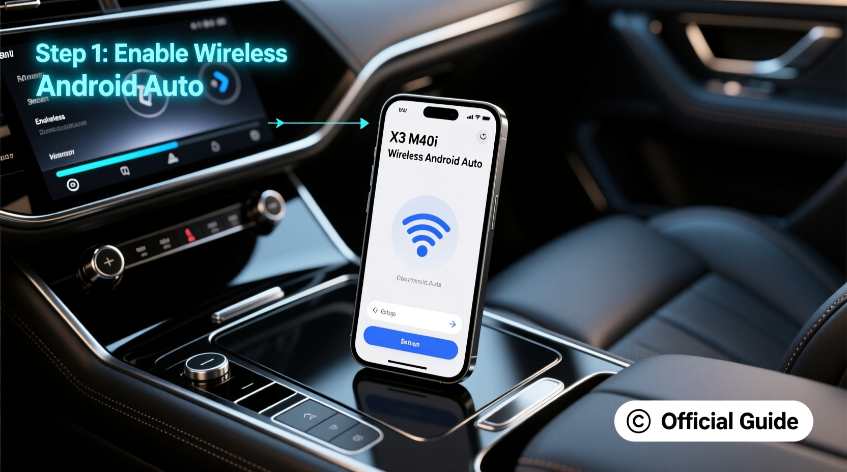 X3 M40i Wireless Android Auto Installation: Official Guide