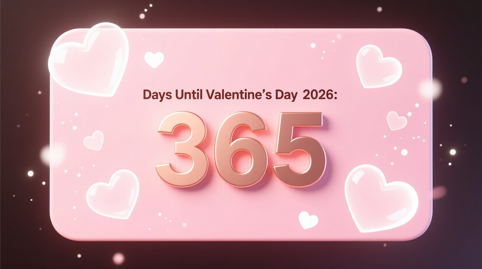 How Many Days Until Valentine's Day 2026?