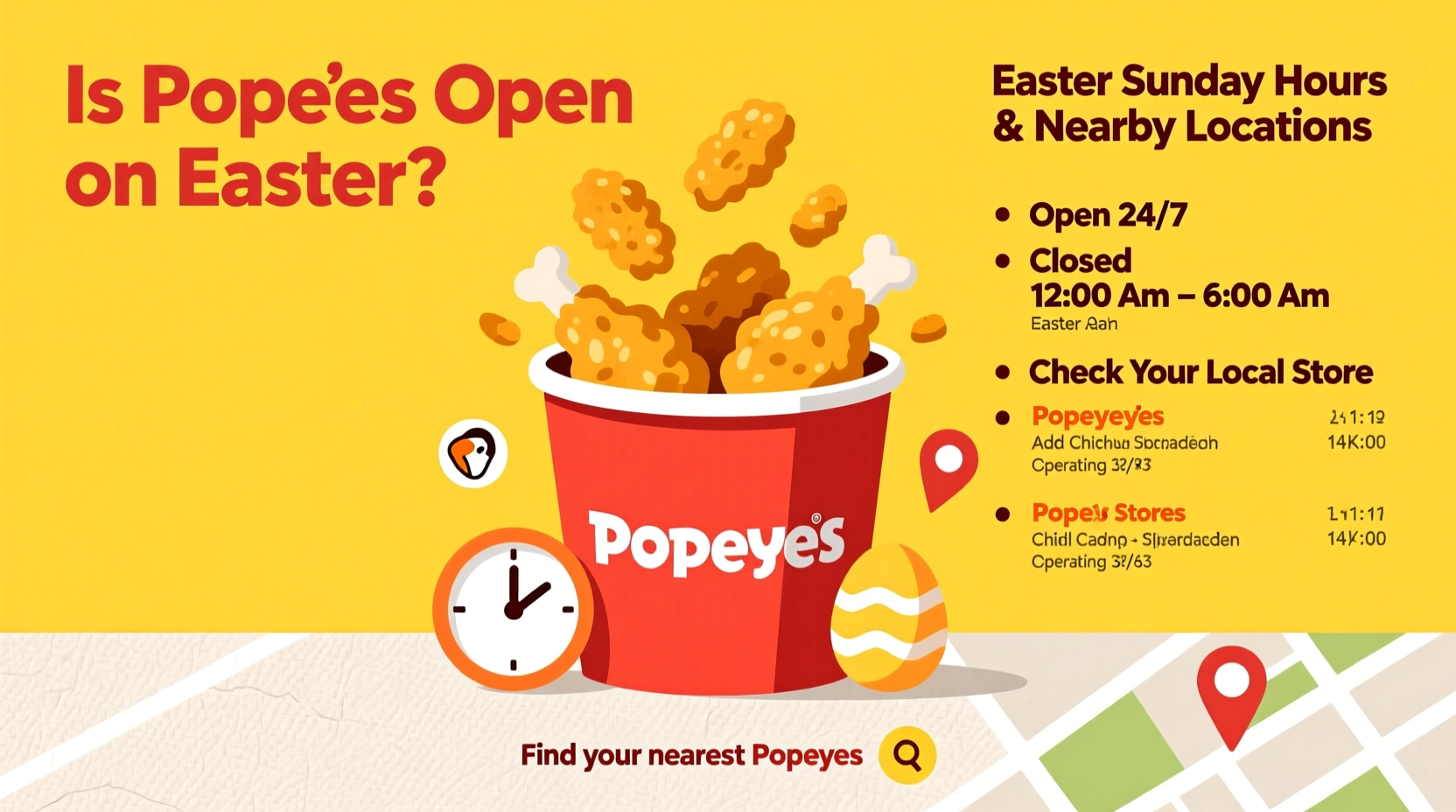 Is Popeyes Open on Easter? Hours and Locations Guide