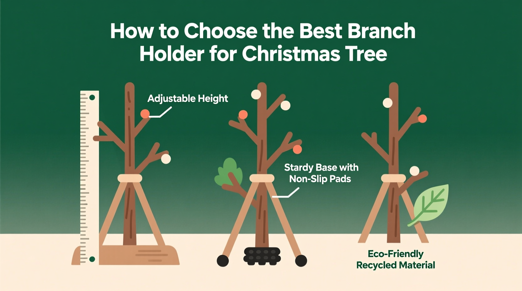 How to Choose the Best Branches Holder for Christmas Tree