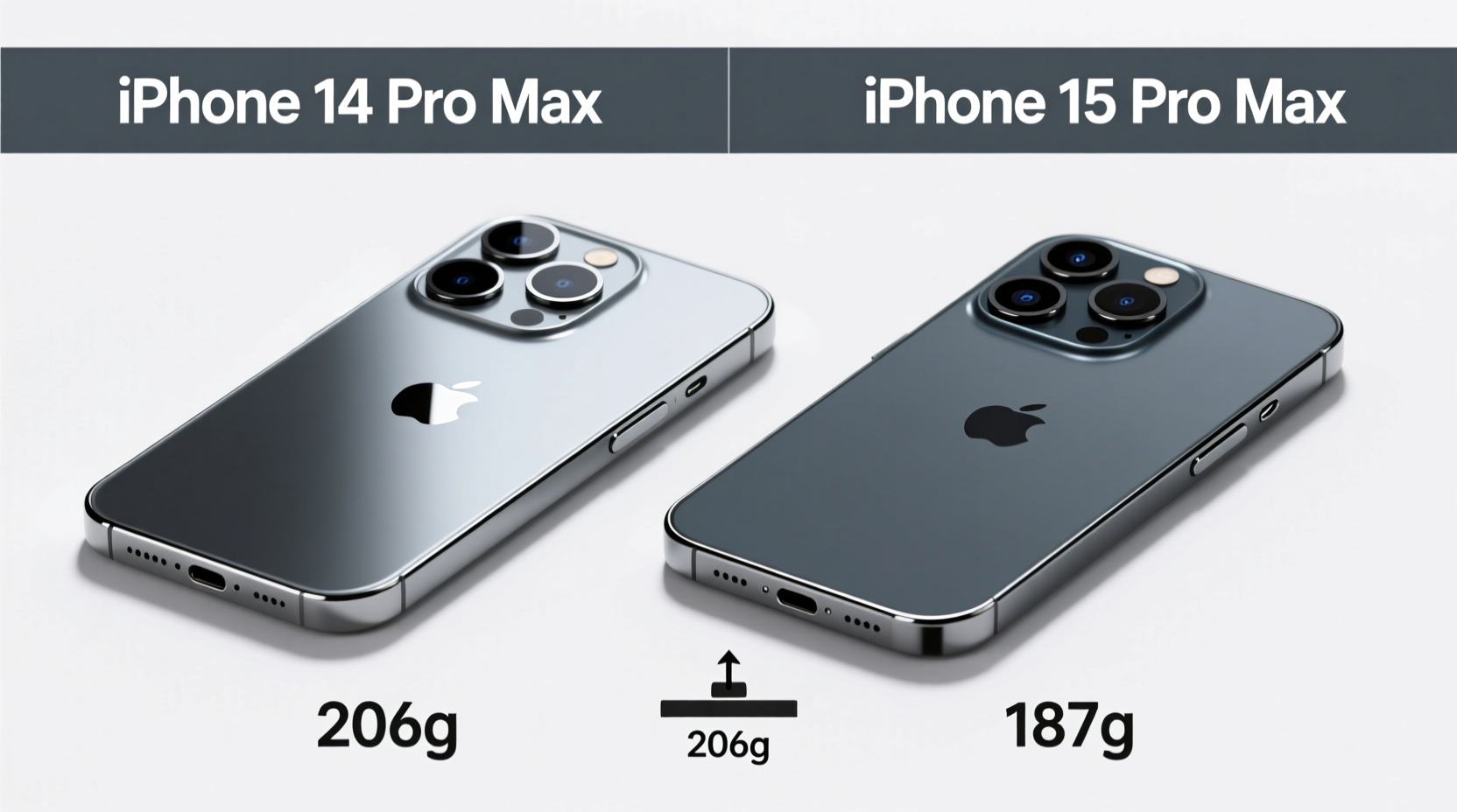 Iphone 14 Pro Max Vs 15 Pro Max Weight Is The New Titanium Worth It
