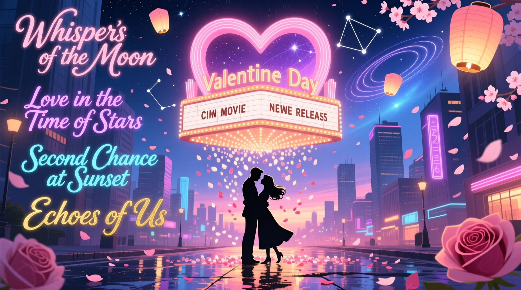 New Movies Releasing on Valentine's Day 2026