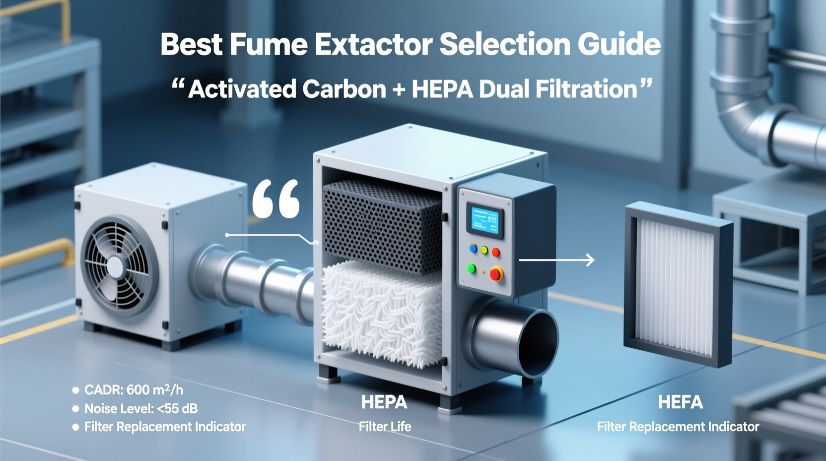 How to Choose the Best Fume Extractor with Activated Carbon and HEPA Filter