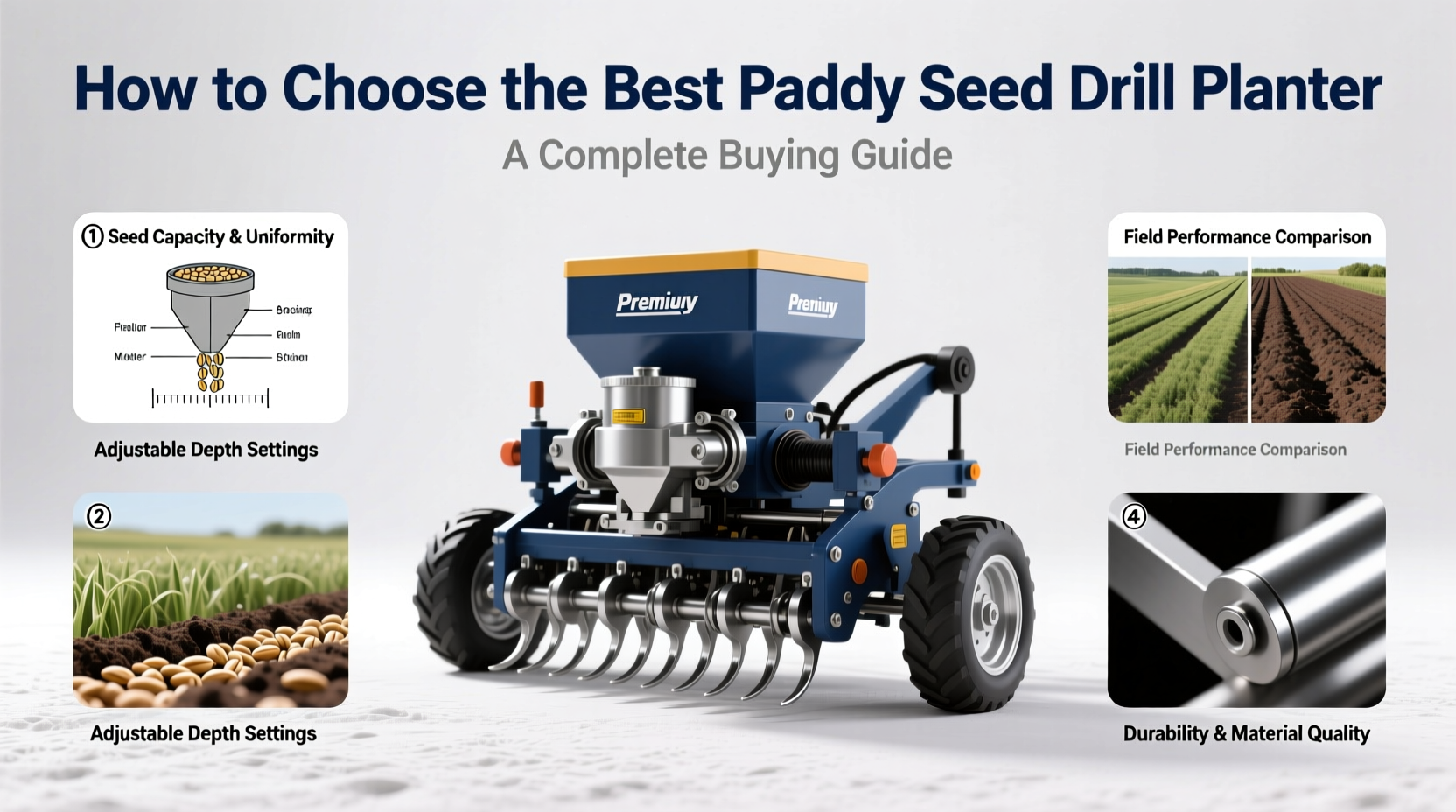 How to Choose the Best Paddy Seed Drill Planter: A Complete Buying Guide