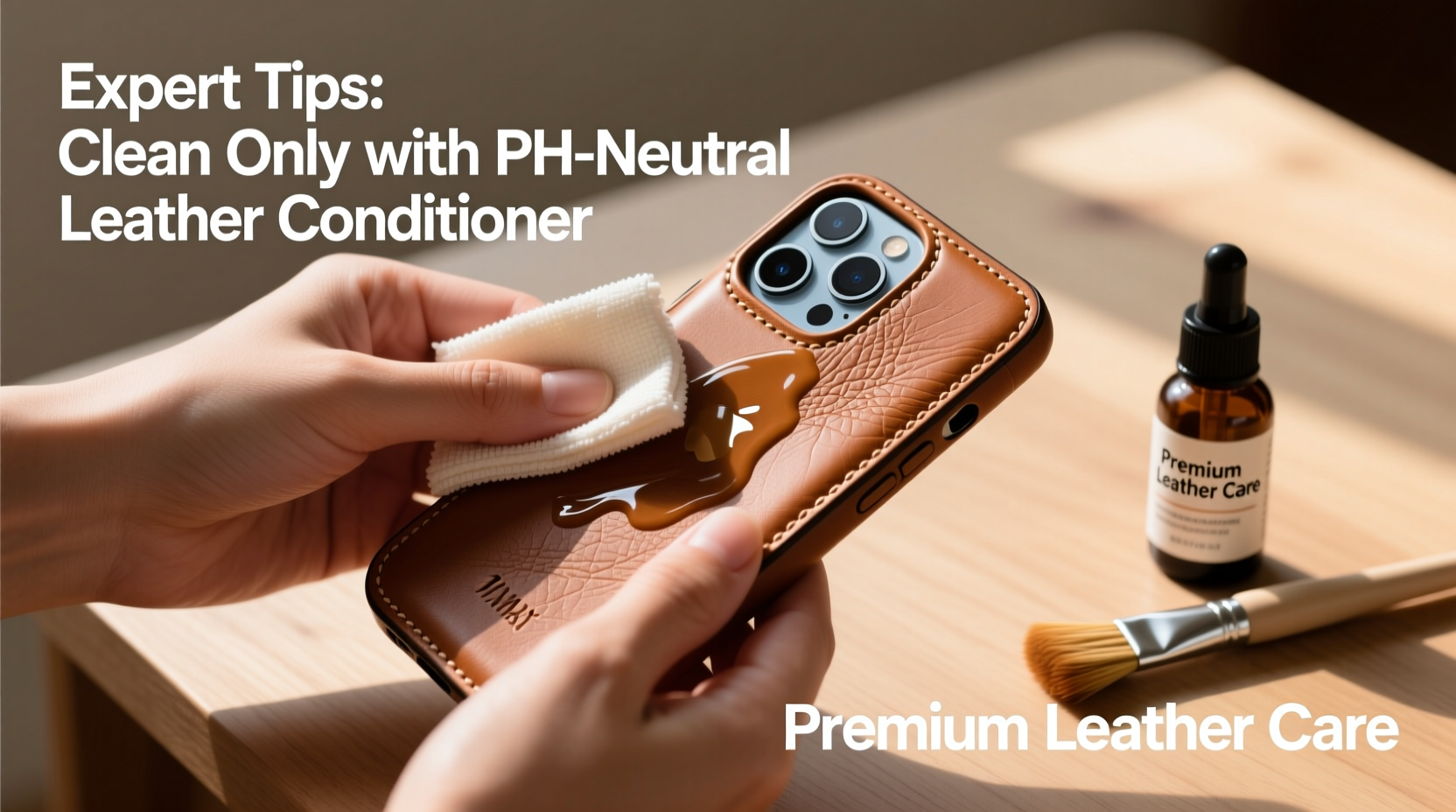 Expert Tips For Safely Cleaning A Genuine Leather Iphone 16 Pro Max Case