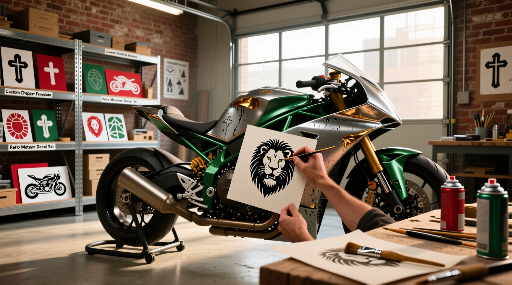 Motorcycle Stencils & Decals Guide: How to Choose Right