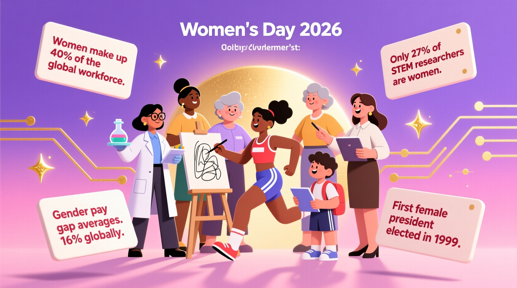 Facts About Women for International Women's Day 2026