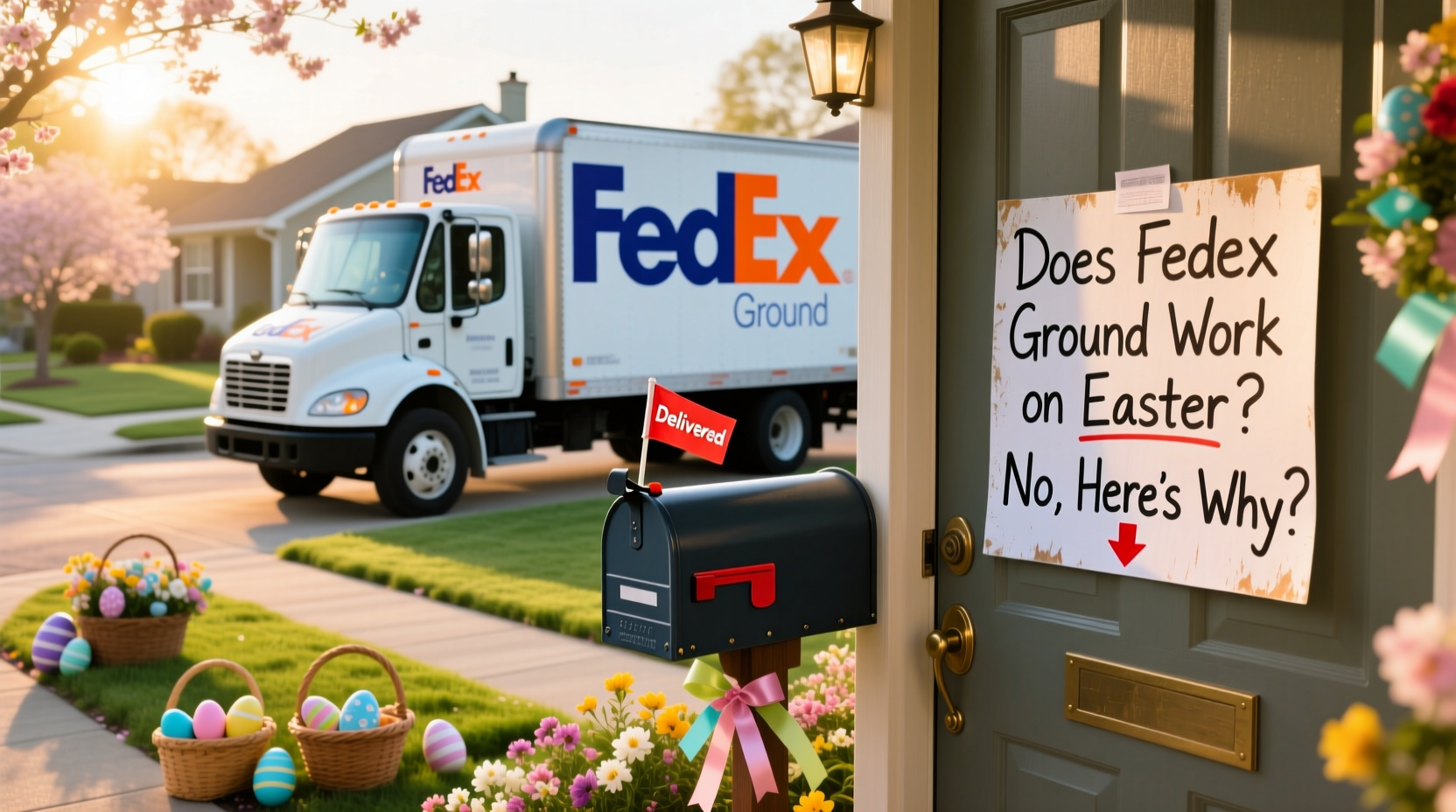 Does FedEx Ground Work on Easter? No, Here's Why