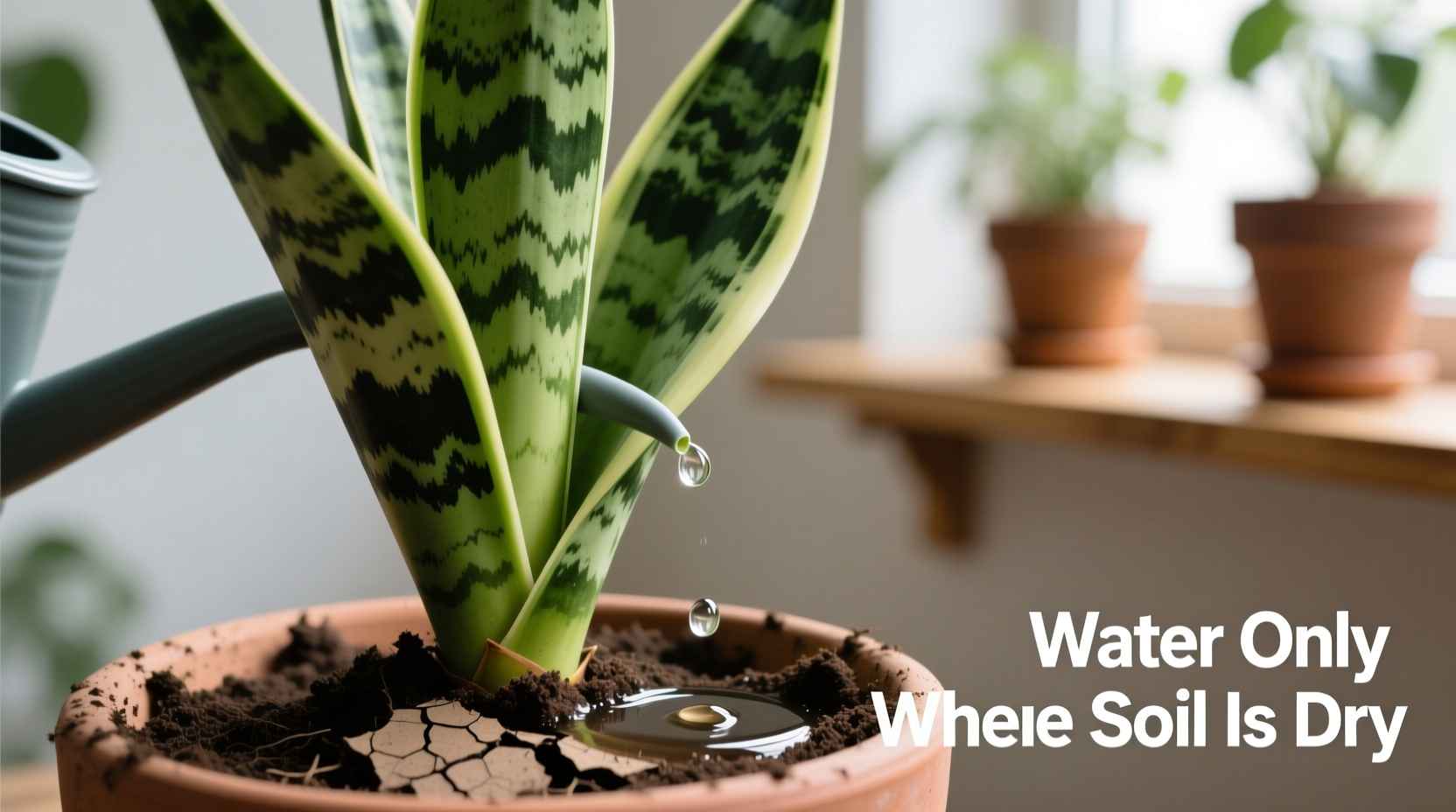 How to Water Snake Plants Properly
