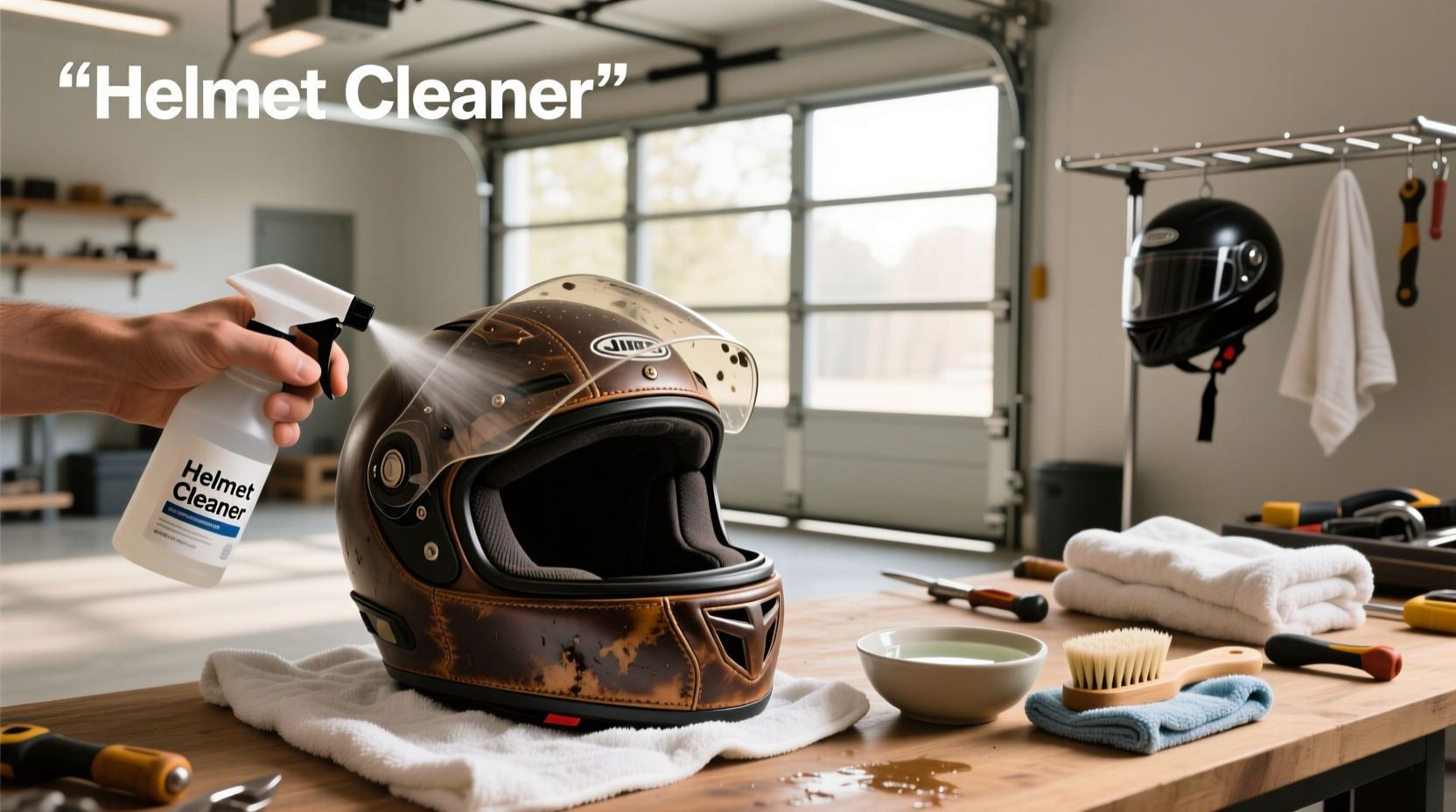 How to choose helmet cleaner, How to clean a stinky helmet?