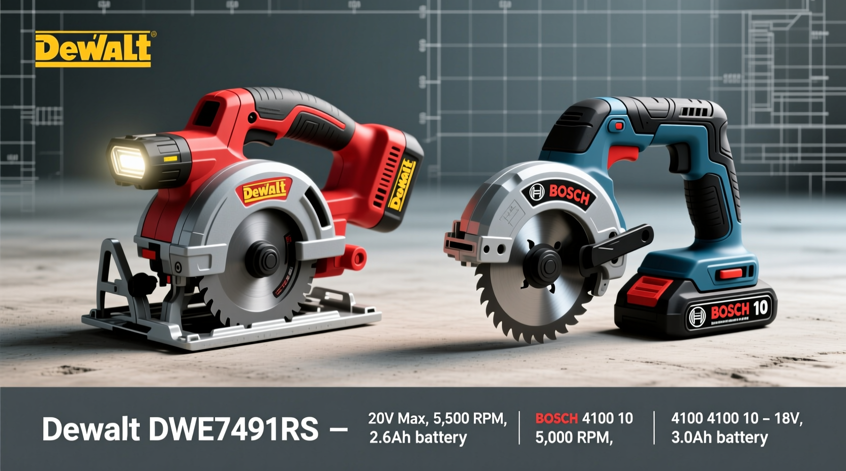 Dewalt Dwe7491rs Vs Bosch 4100 10 Is The Dewalt Really Worth The Extra