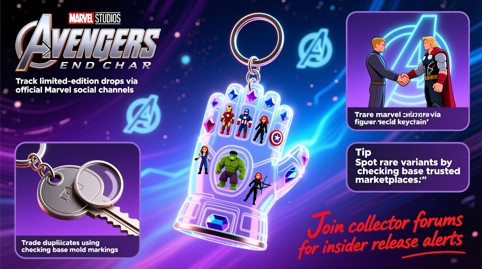 The Ultimate Guide To Finding Rare Marvel Avengers Figure Keychains ...