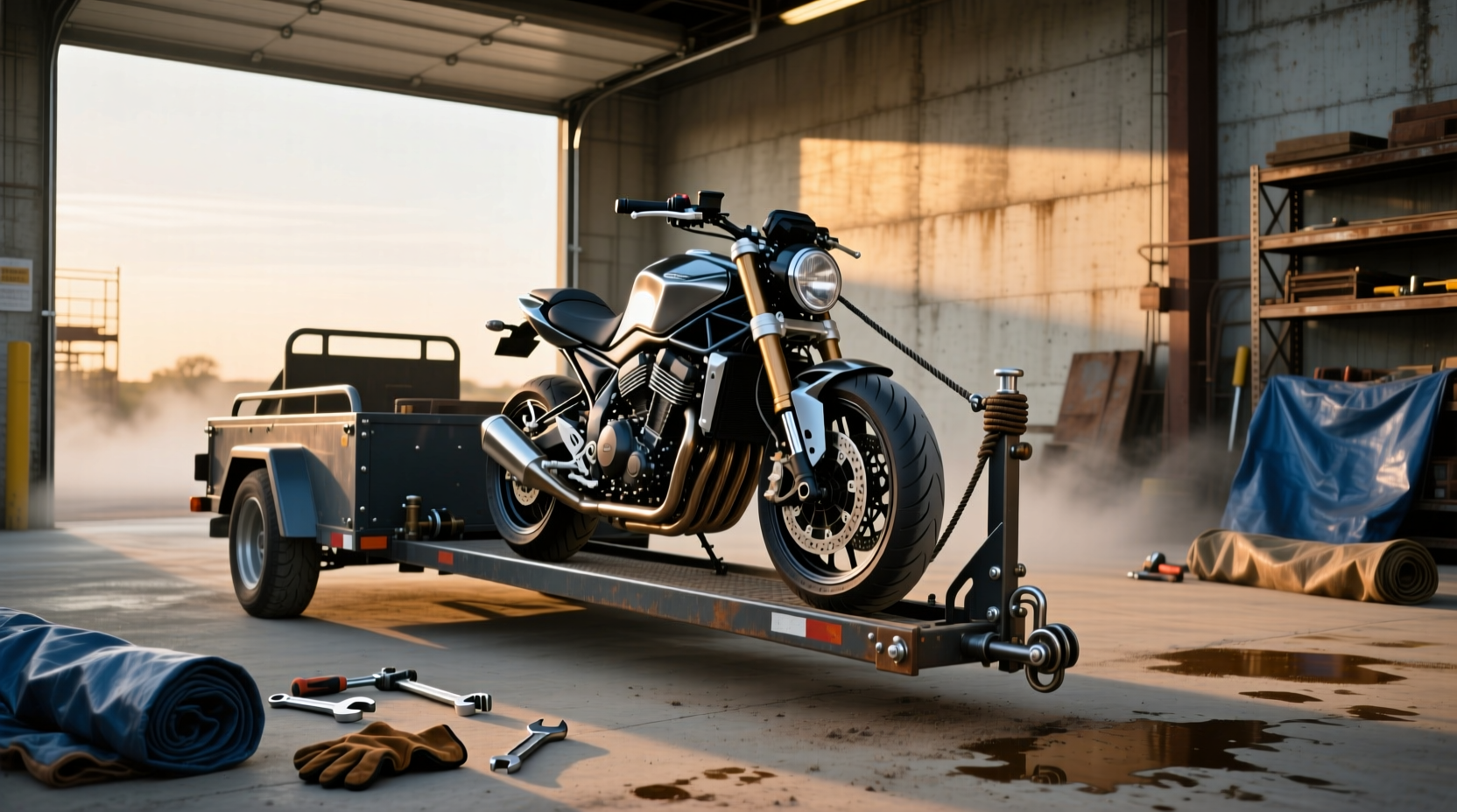 How to Tow 4 Motorcycles on a Trailer – A Practical Guide