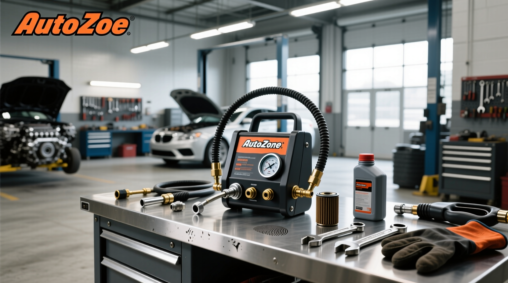 How to Use a Fuel Pressure Test Kit from AutoZone