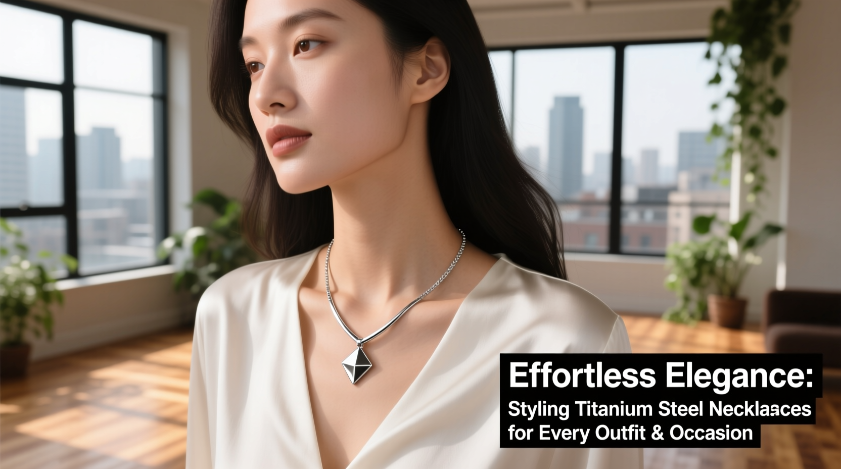 Effortless Elegance How To Style Titanium Steel Necklaces For Every ...