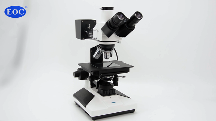EOC Trinocular Metallurgical Microscope - 400x LED Light