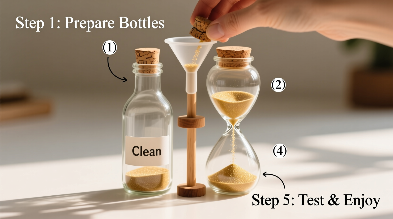 Creative Step By Step Guide How To Make An Easy Hourglass At Home