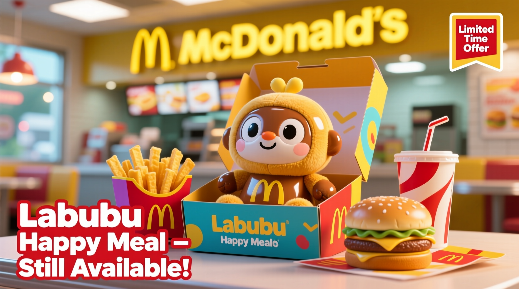 Is the Labubu Happy Meal Still Available? No, It Ended in January 2024