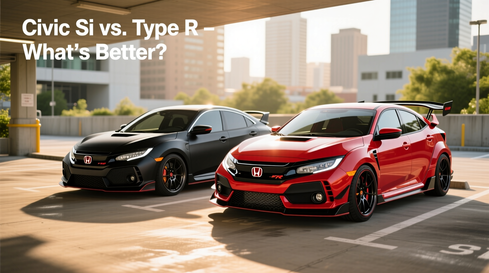 Civic Si vs Type R guide: How to choose