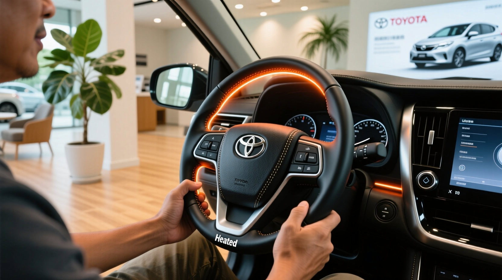 Heated Steering Wheel Installation for Toyota Wish in Malaysia