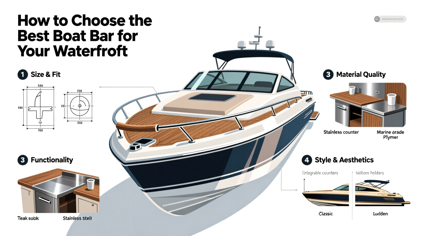 How to Choose the Best Boat Bar for Your Watercraft