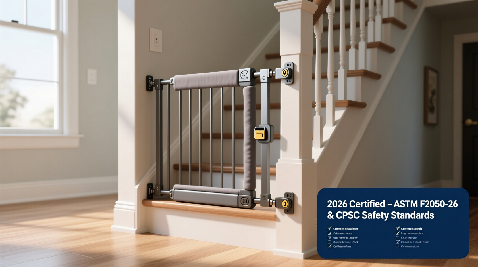 Baby Gate Stair Installation 2026: Certified Steps & Compliance Guide