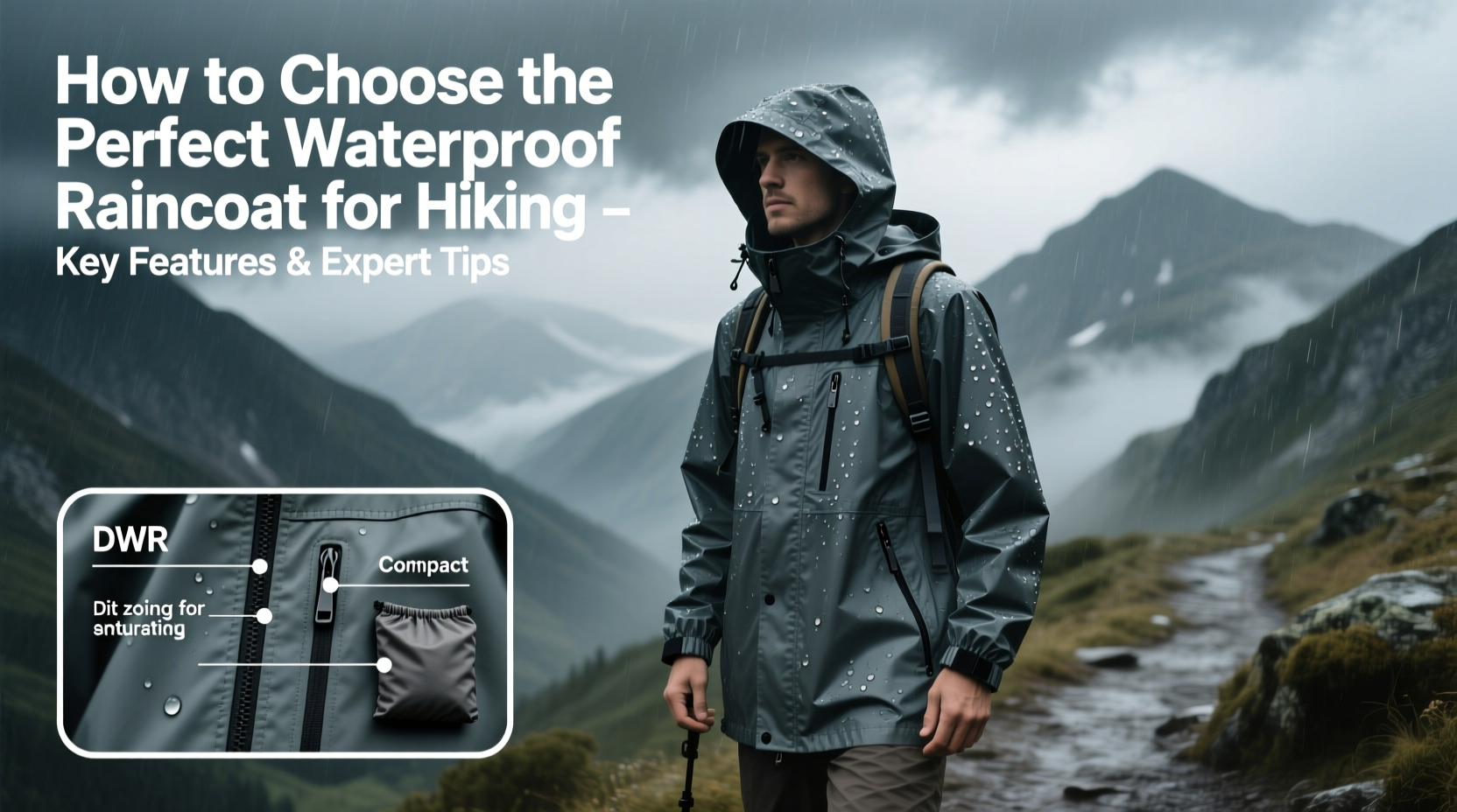 How To Choose The Perfect Waterproof Raincoat For Hiking Key Features ...