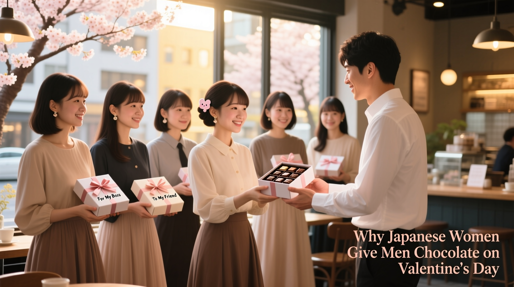 Why Japanese Women Give Men Chocolate on Valentine's Day