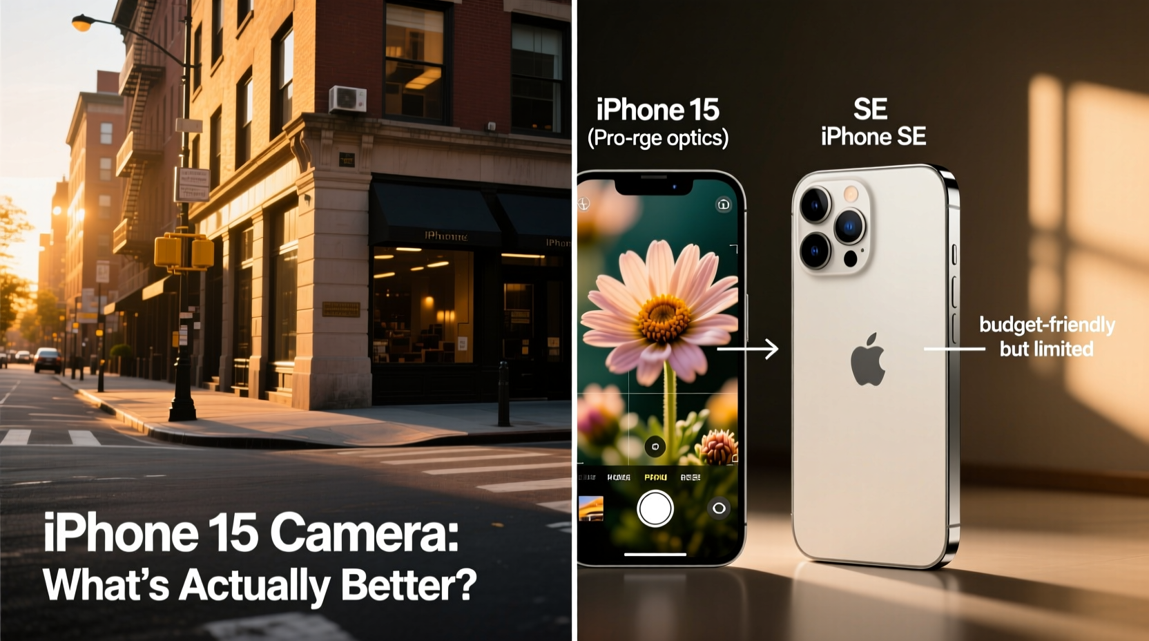Is The Iphone 15 Camera Really That Much Better Than The Se What Are ...