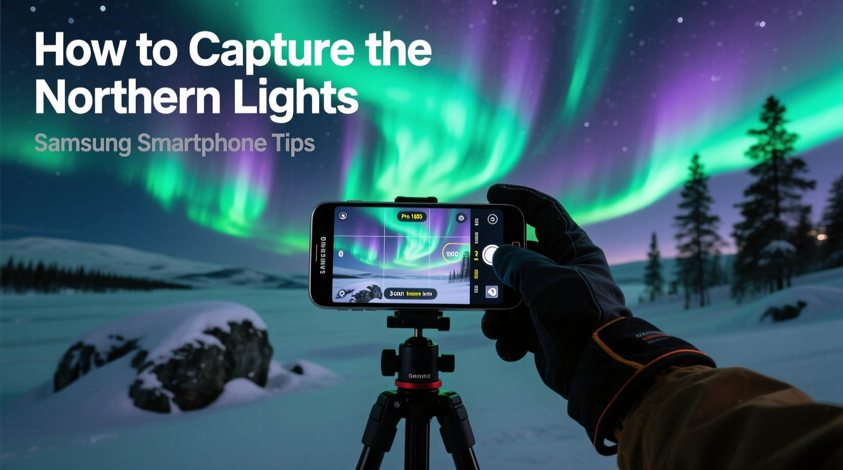 How To Capture The Northern Lights On Samsung Easy And Effective Tips