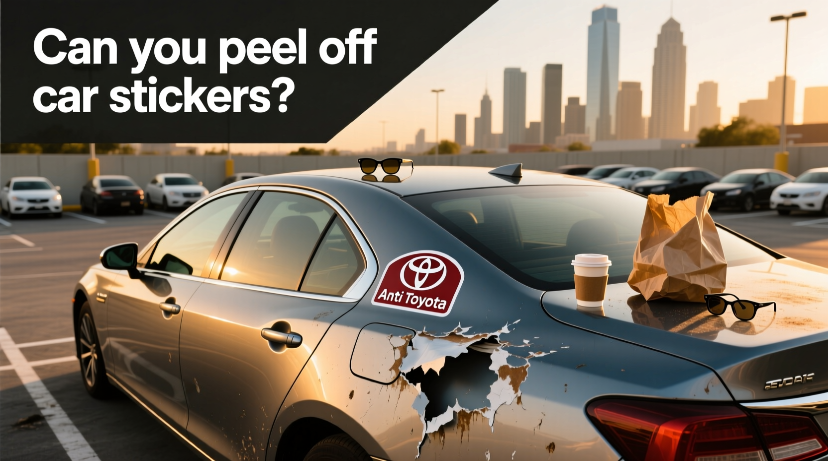 Anti Toyota Stickers, Can You Peel Off Car Stickers? Buying Guide