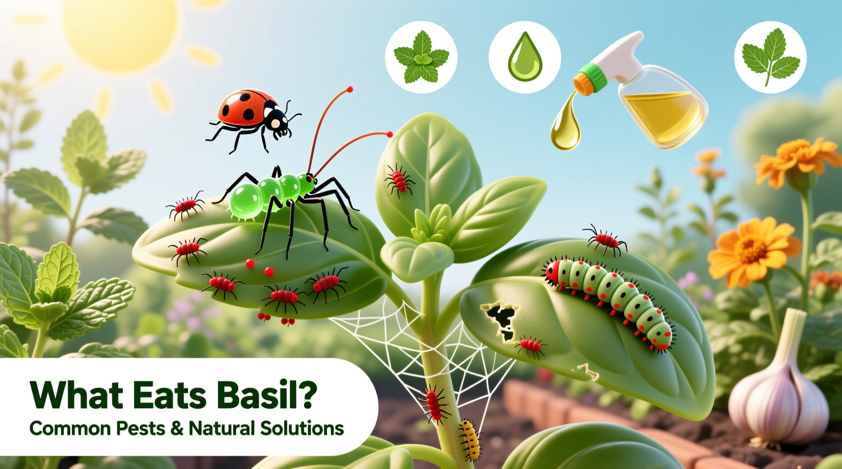 What Eats Basil? Common Pests & Natural Solutions
