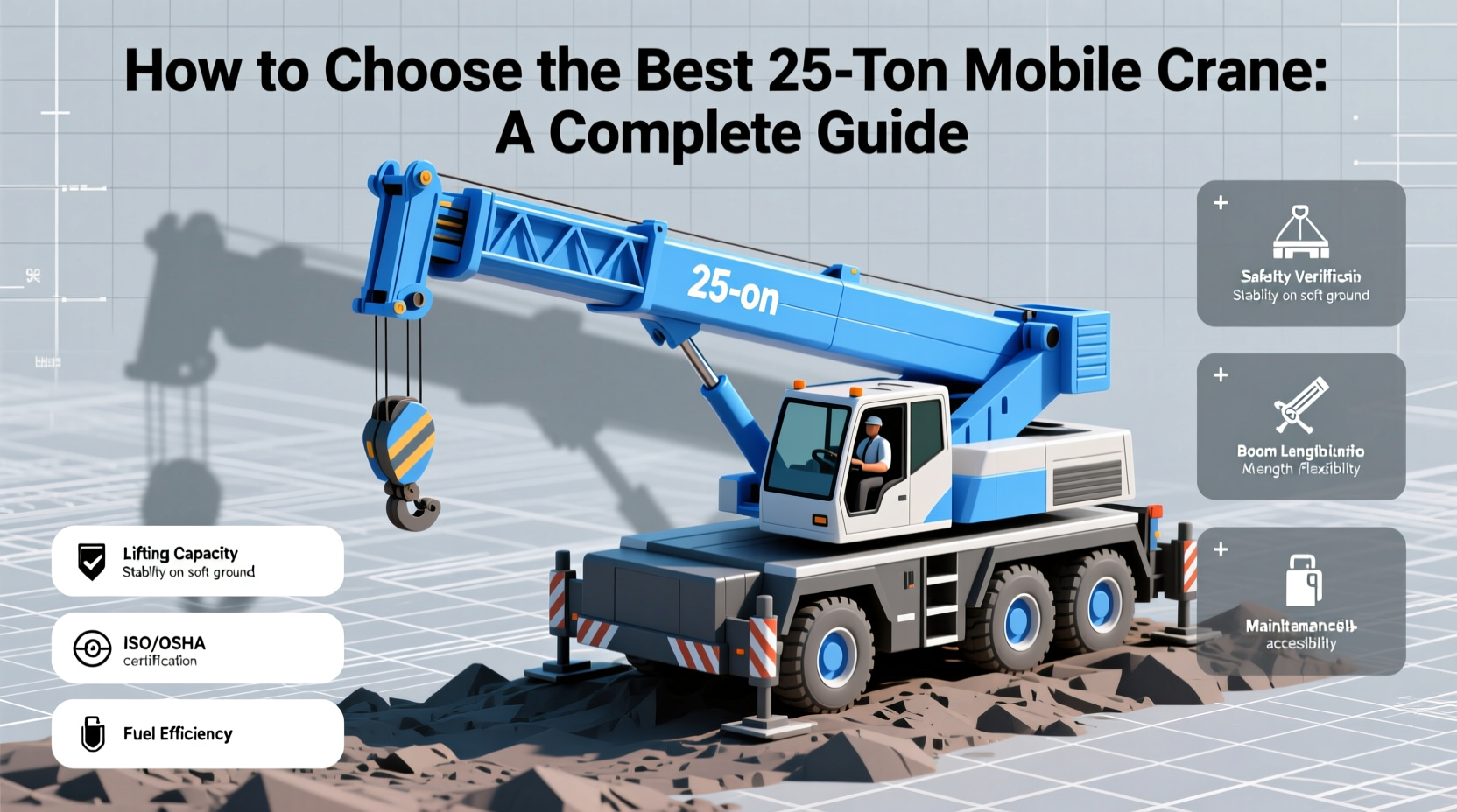 How to Choose a Mobile Crane 25 Ton: Expert Buying Guide
