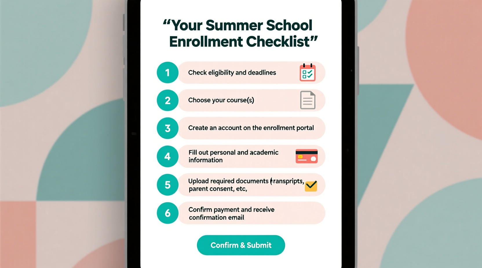 Step By Step Guide To Signing Up For Summer School Tips For A Smooth ...