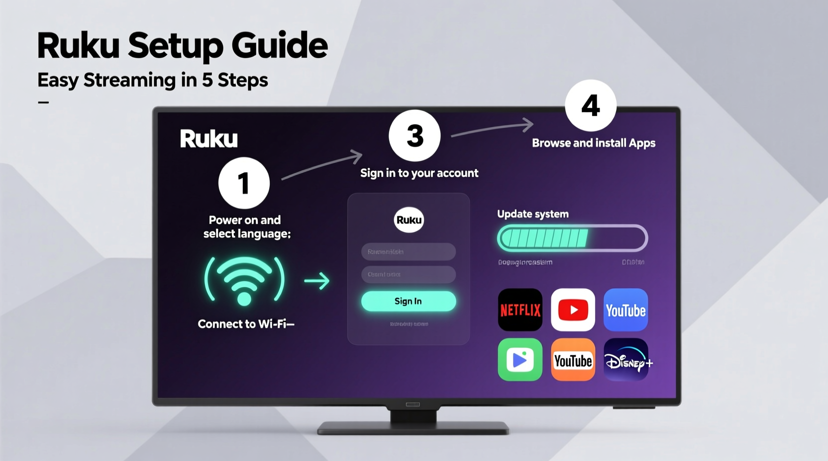 Step By Step Guide To Easily Set Up Your Roku Tv For Seamless Streaming