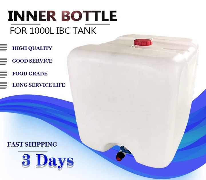 1000L HDPE Water Container Inner Bottle for IBC Tank - Reliable ...