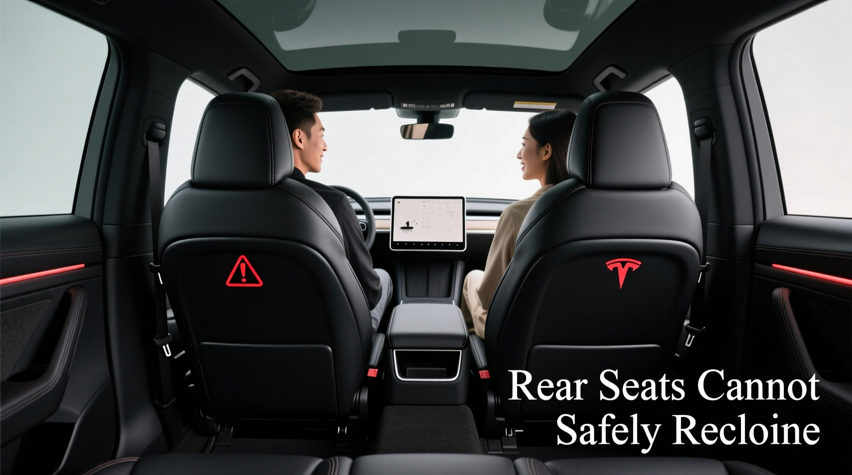 Tesla Model Y Rear Seats Cannot Safely Recline
