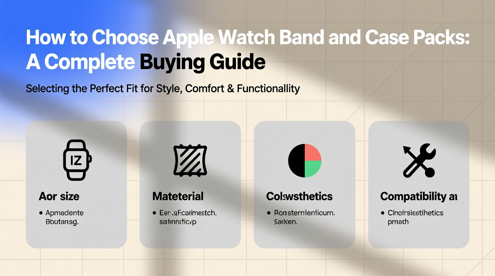 How to Choose Apple Watch Band and Case Packs: A Complete Buying Guide