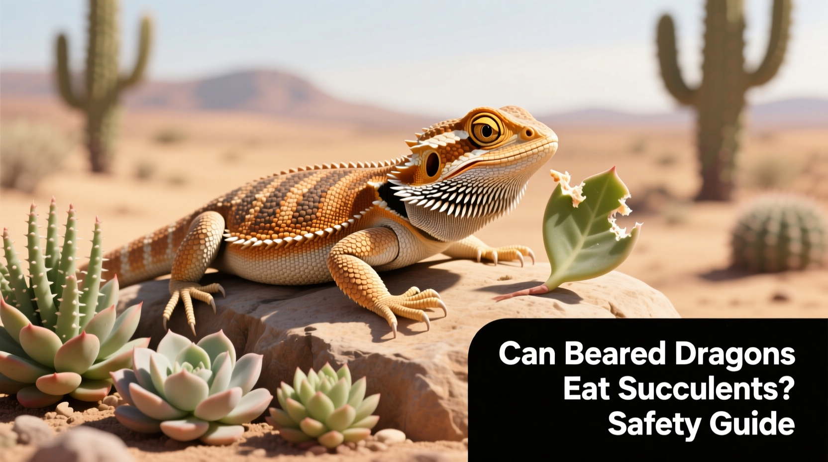 Can Bearded Dragons Eat Succulents? Safety Guide