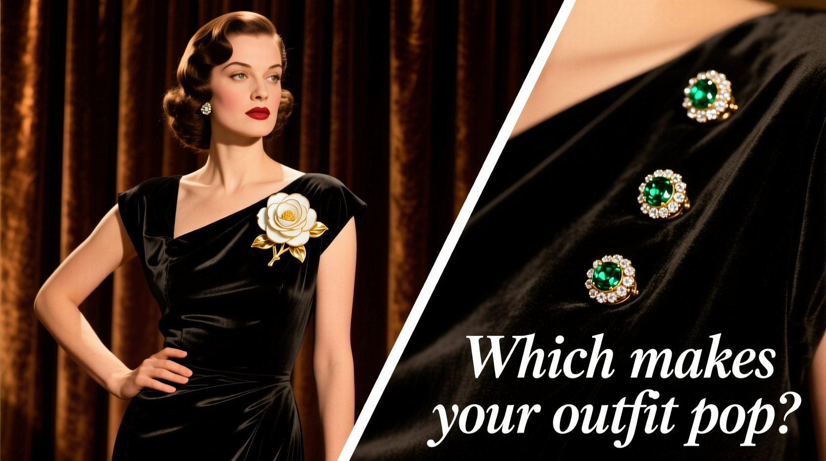 Camellia Brooches Vs Jeweled Buttons Which One Makes Your Outfit Pop