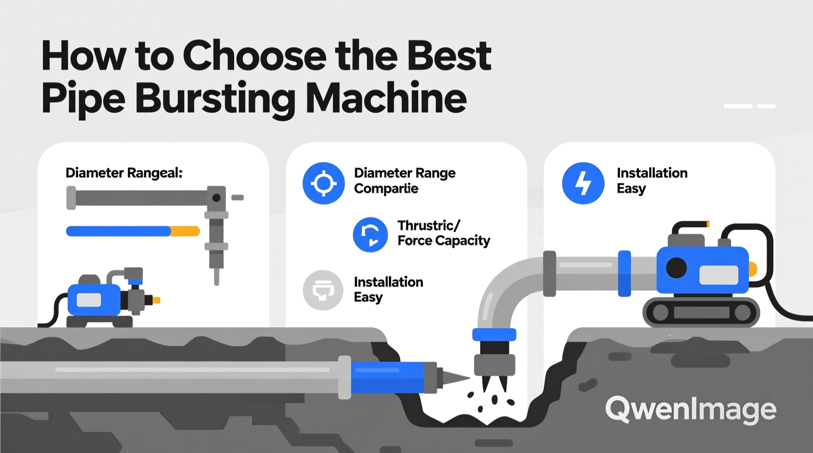 How to Choose the Best Pipe Bursting Machine: A Complete Buying Guide