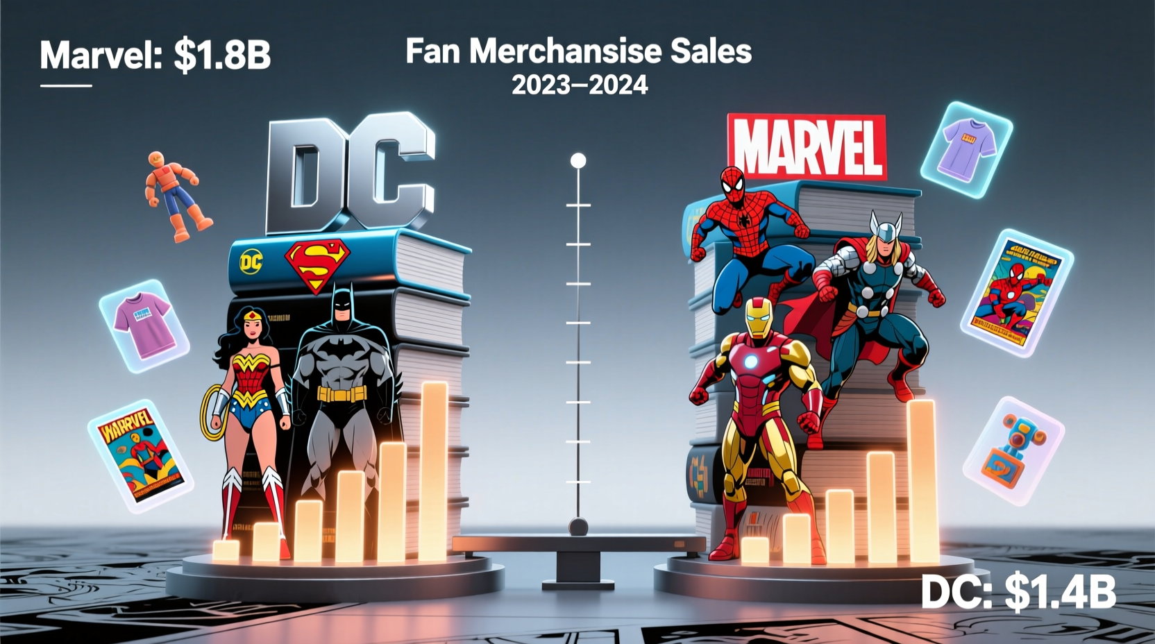 Dc Vs Marvel Which Comic Universes Merch Do Fans Actually Buy More Of