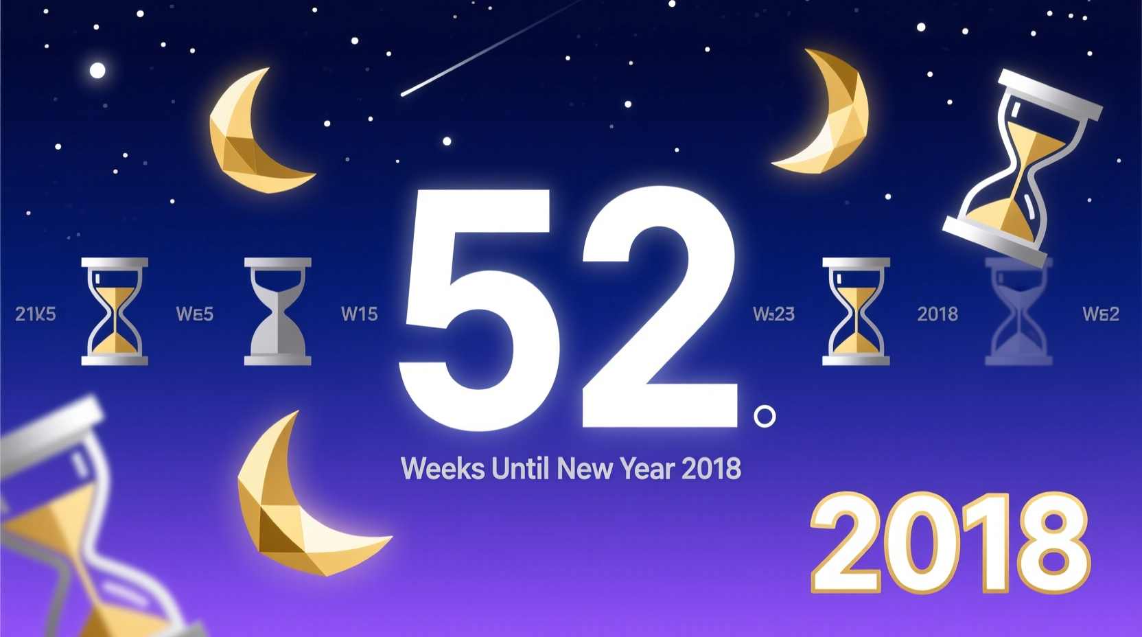 How Many Weeks Until New Year 2018?