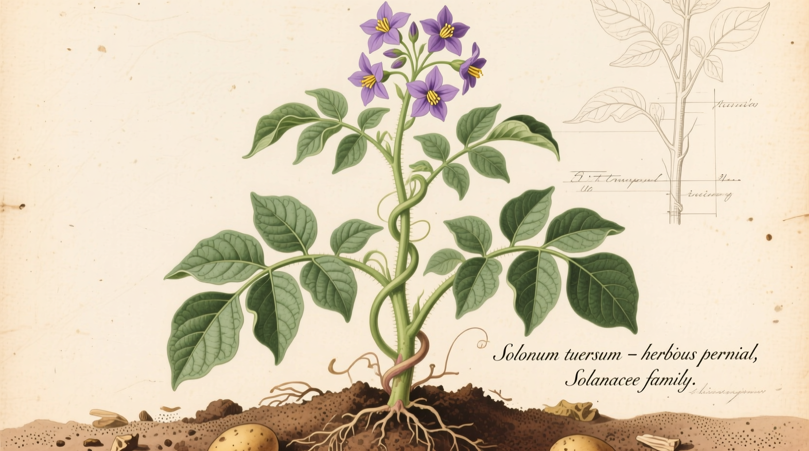 Potato Plants with Flowers: Normal Growth Explained