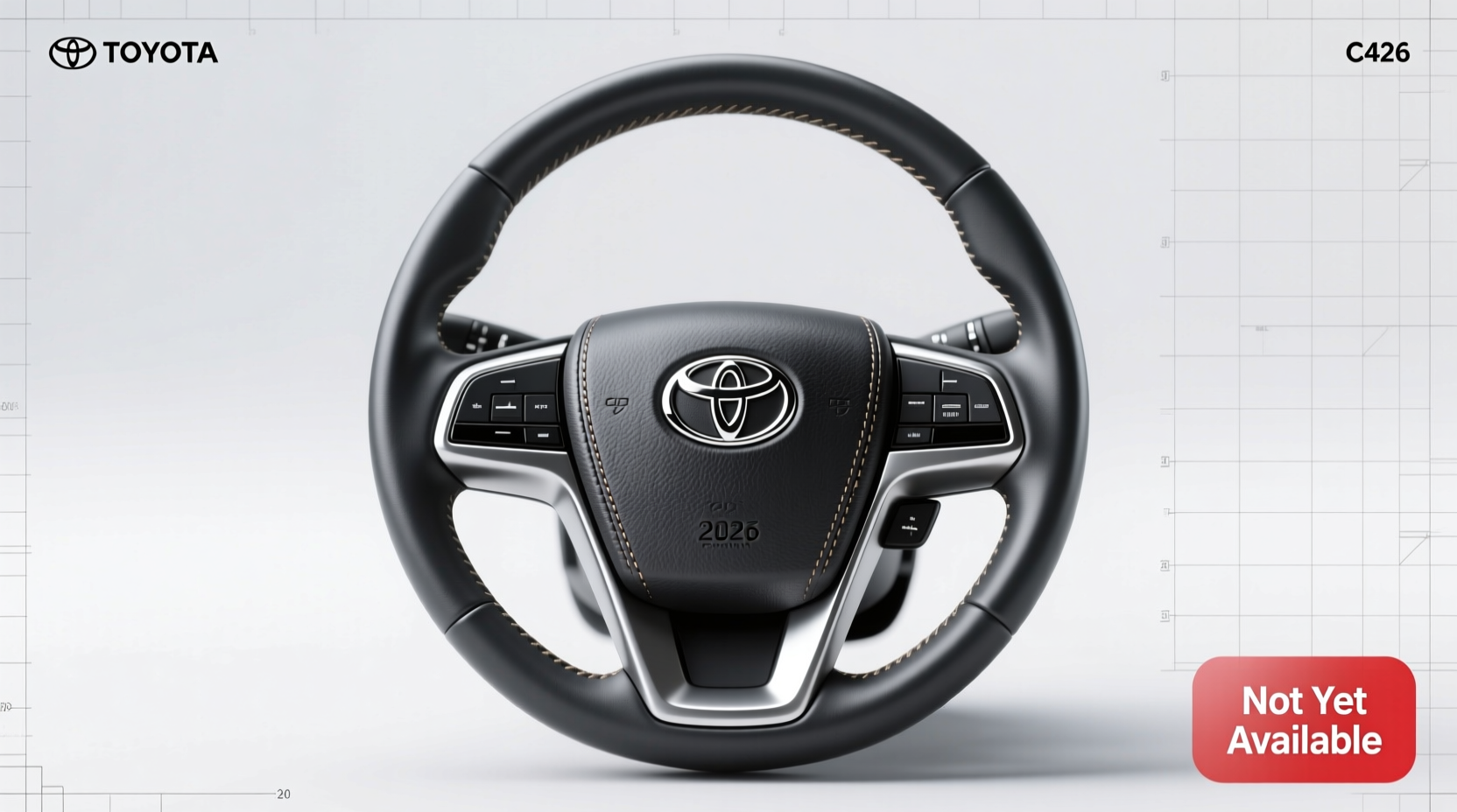 2024 Toyota Crown Steering Wheel