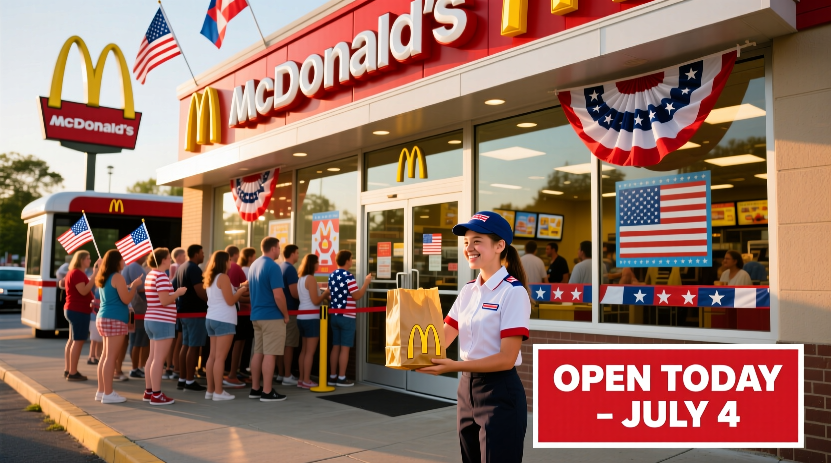 Is McDonald's Open on July 4?