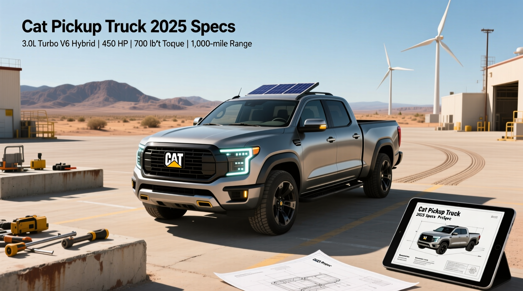 2025 CAT Pickup Truck Specs Guide