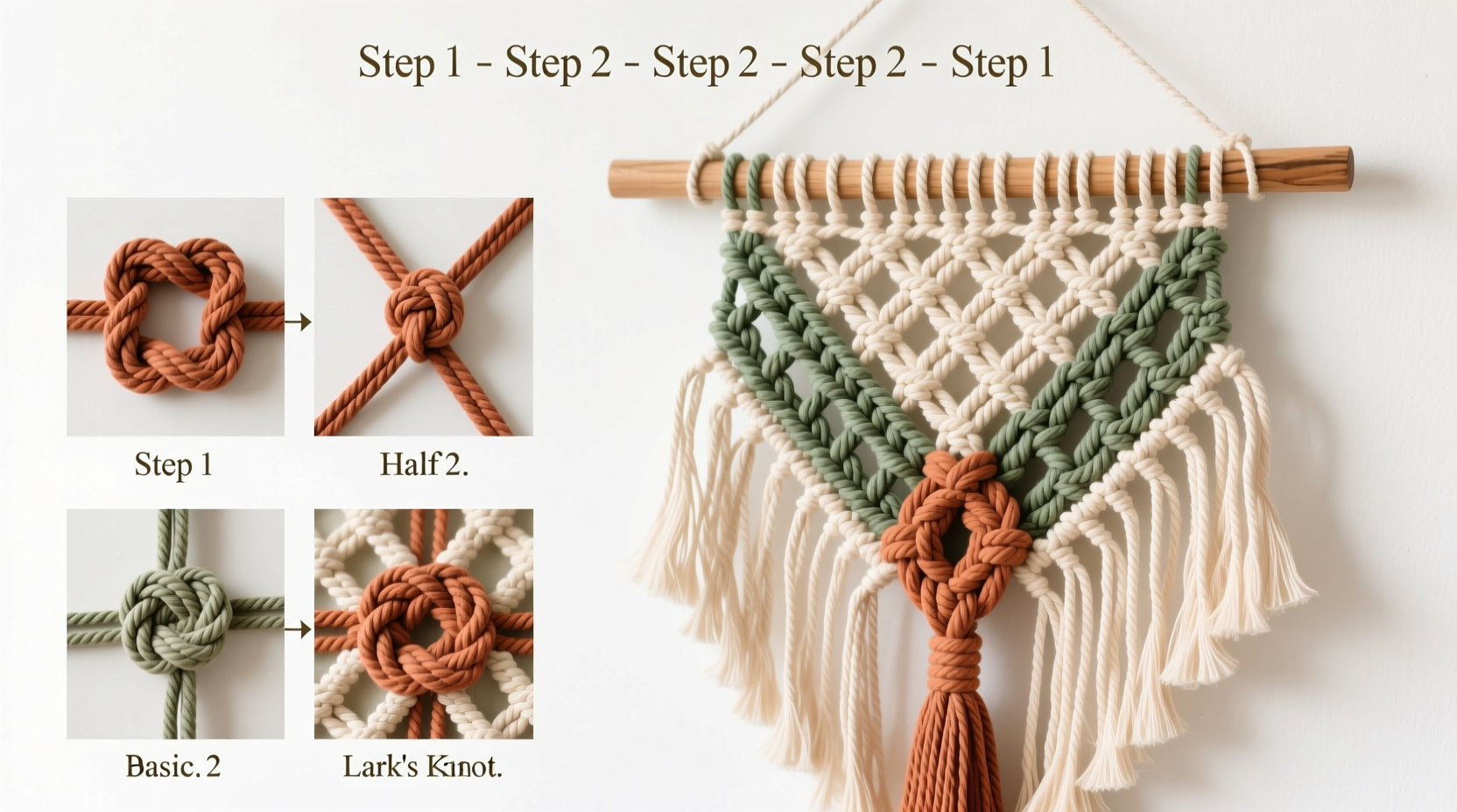 Master Macrame Techniques A Step By Step Guide To Creating Stunning Handmade Designs