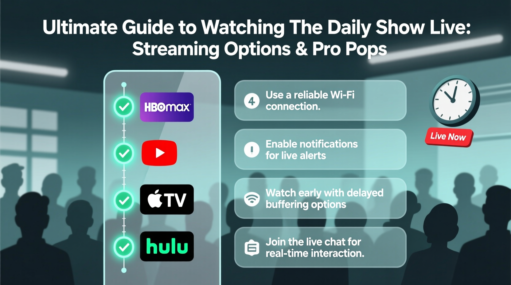 Ultimate Guide To Watching The Daily Show Live Streaming Options And Tips